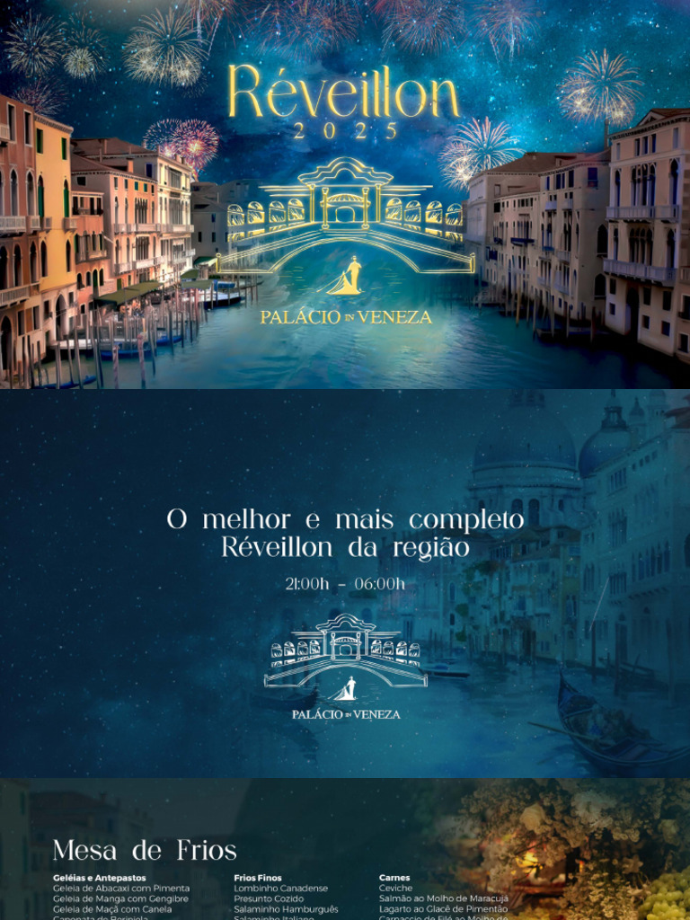 Reveillon Palacio in Veneza | PDF