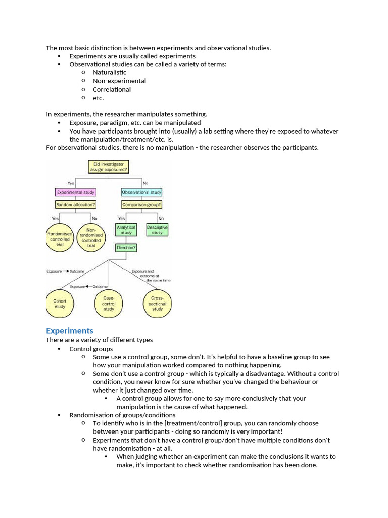 ARM Lecture 2 - Quantitative Research Designs | PDF | Experiment | Cohort Study