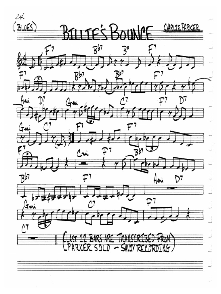 Billies Bounce C | PDF