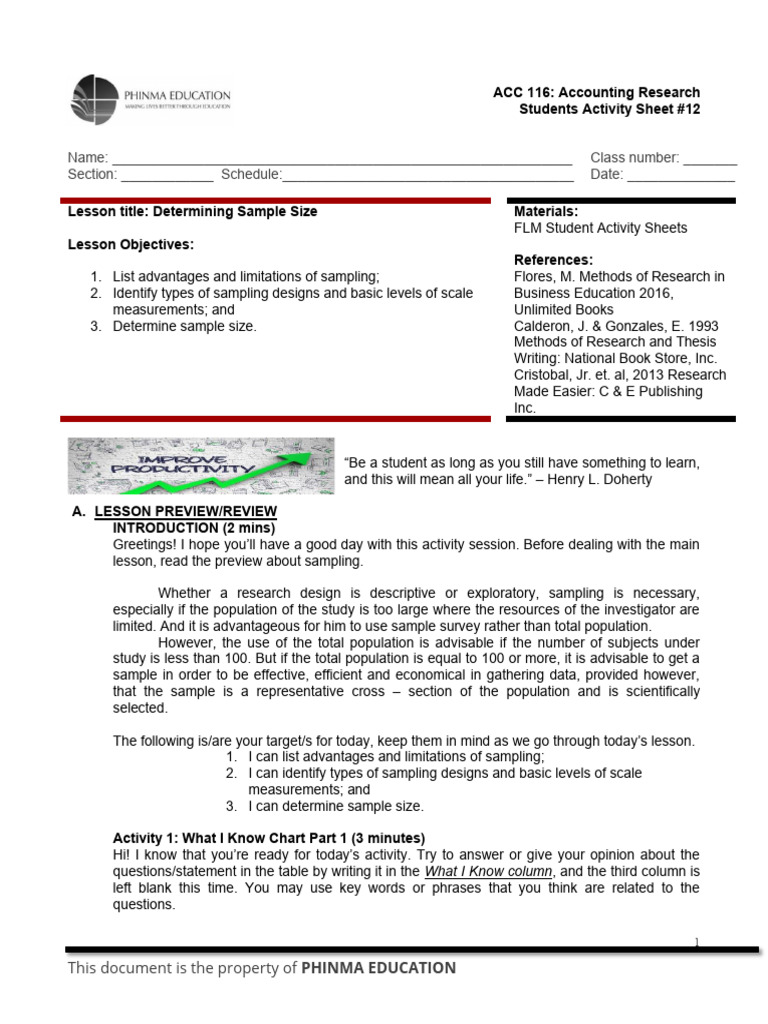 SAS#12-ACC 116 | PDF | Sampling (Statistics) | Level Of Measurement