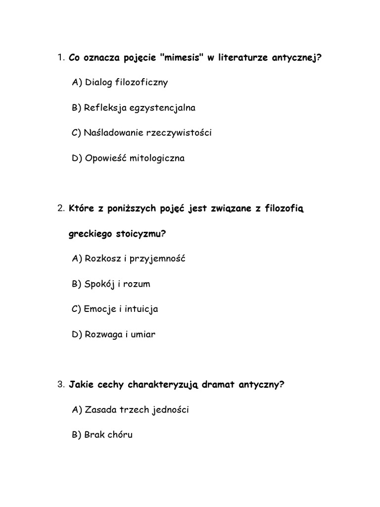 Quiz Sztuka Renesans Polski | PDF