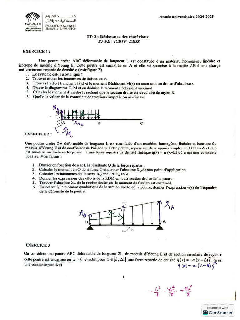RDM Cours Et TDs | PDF