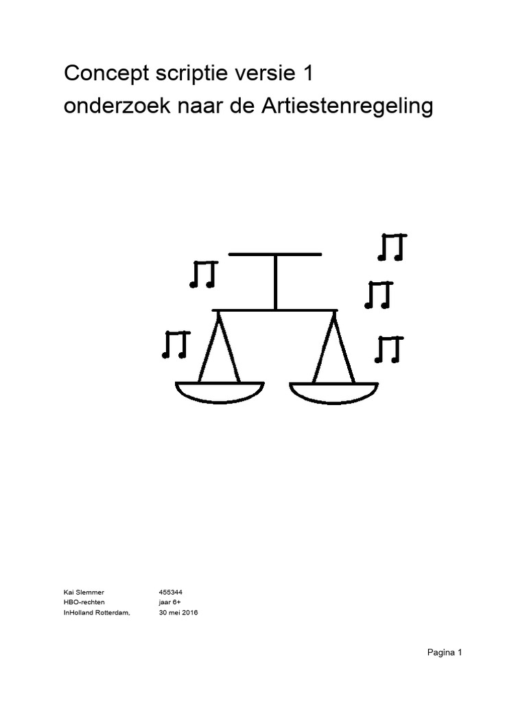 Concept Scriptie v1 | PDF
