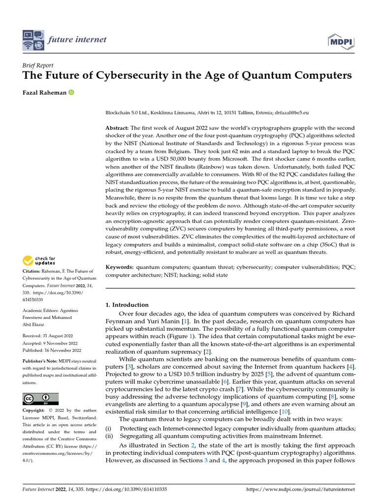 Future Internet p Qc | PDF | Encryption | Security