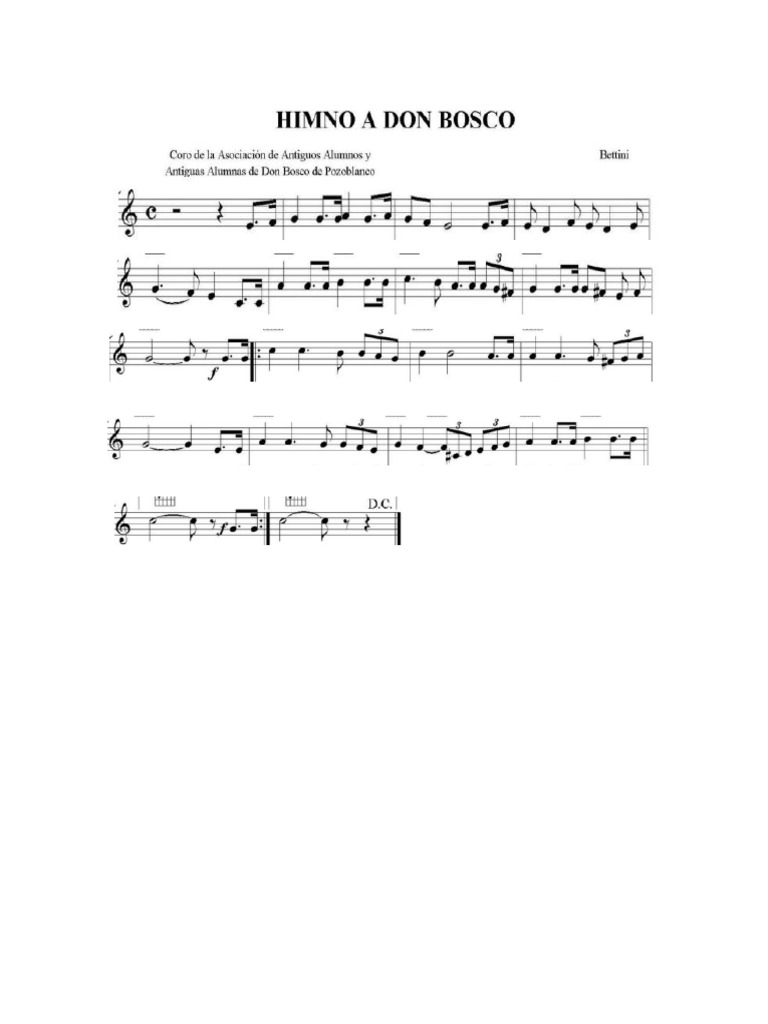 Himno A Don Bosco-1 | PDF