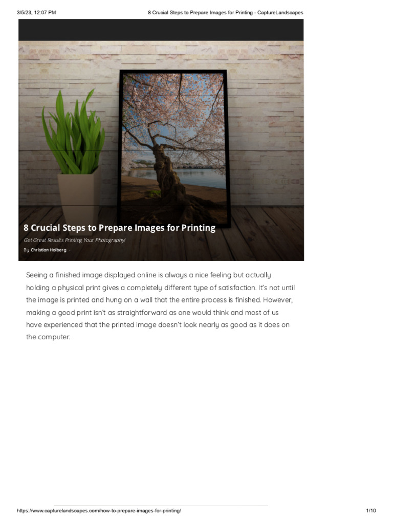 8 Crucial Steps To Prepare Images For Printing - CaptureLandscapes ...