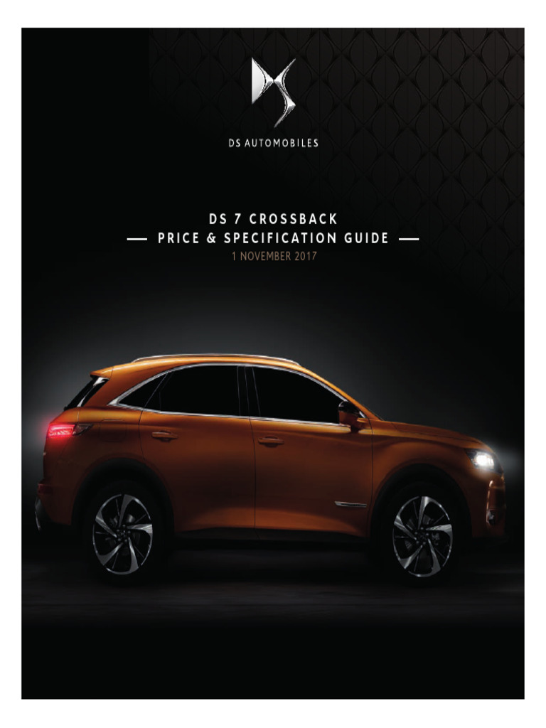 DS-7-CROSSBACK-price-and-specification-guide | PDF | Headlamp ...