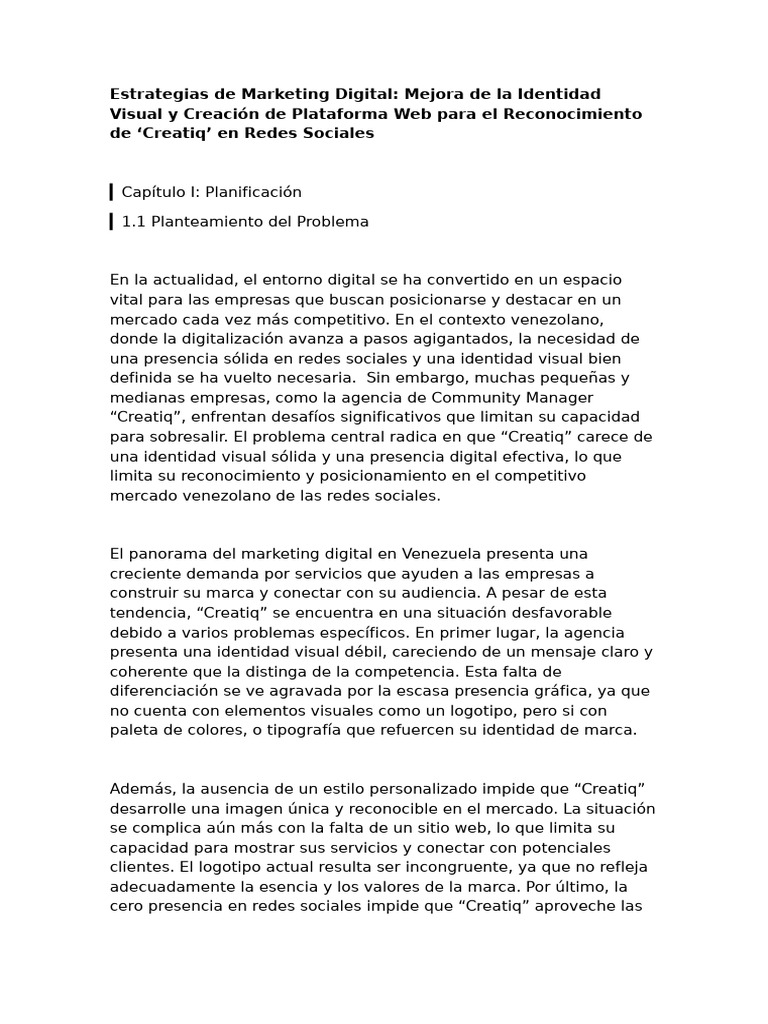 Capitulo 1 (Borrador) | PDF | Publicidad digital | Mercado (economía)