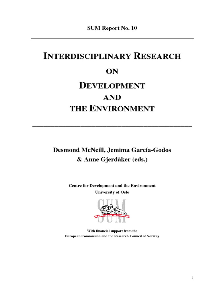 Interdisciplinary Research | PDF | Interdisciplinarity | Social Sciences