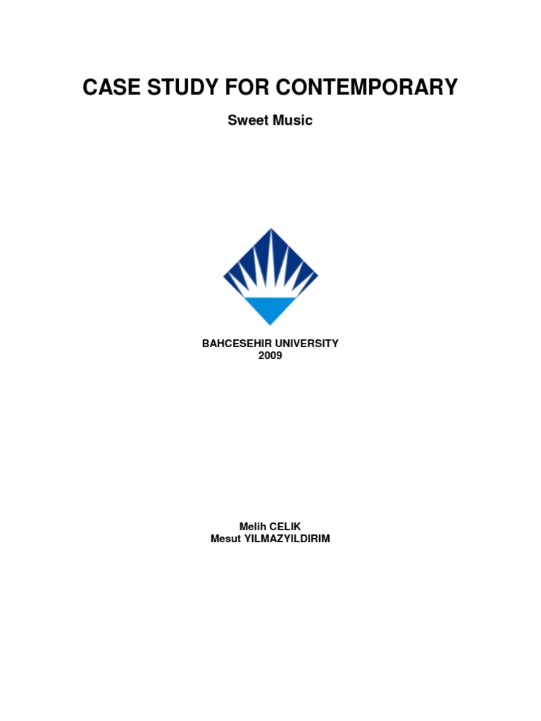 Case Study For Contemporary: Sweet Music | PDF | Leadership | Guitars