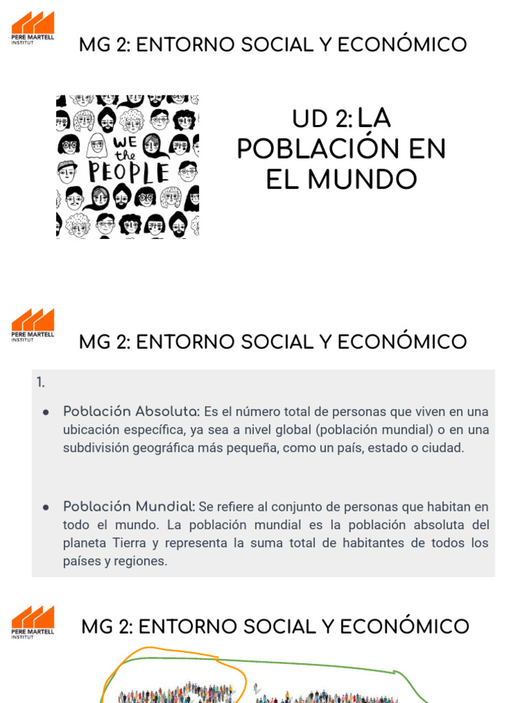 Población Mundial y Densidad 2023 | PDF | Población | Demografía