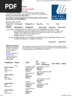 United Airlines Receipt Guide | PDF | United Airlines | Receipt