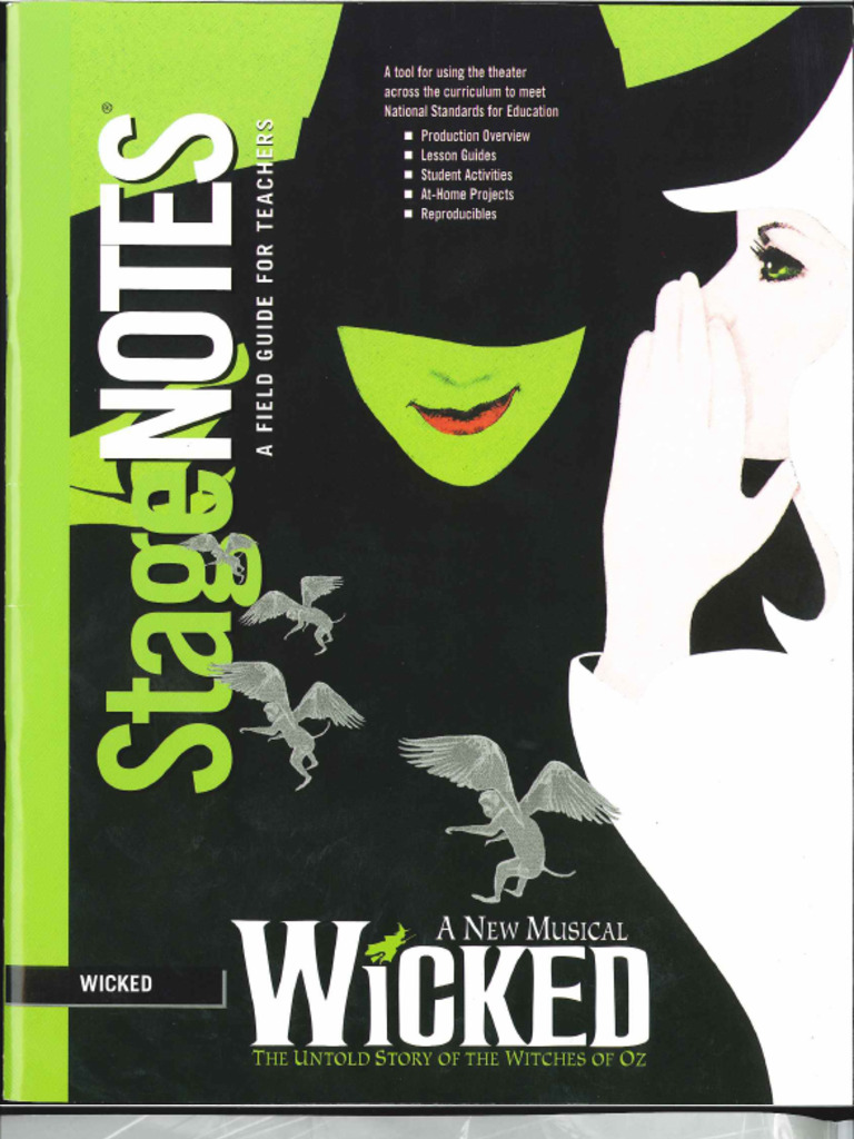 Wicked Study Guide | PDF
