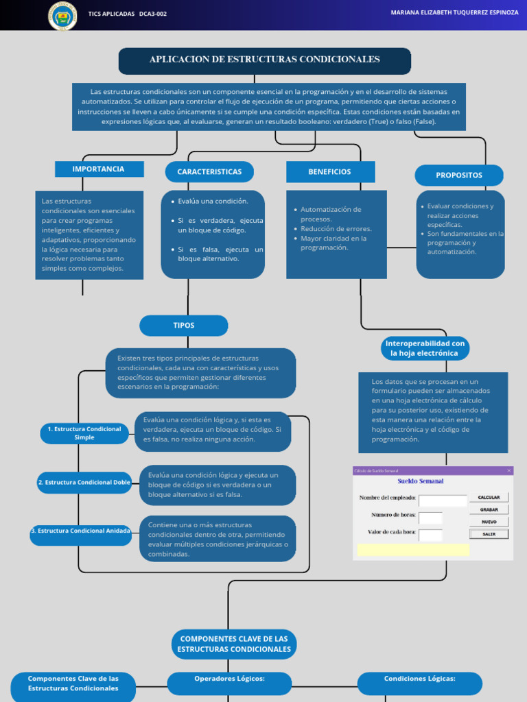 Tics - Actividad 4 - Mapa Conceptual | PDF | Programación de computadoras | Microsoft Excel