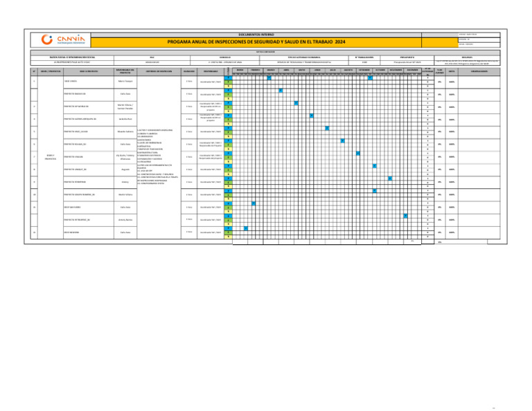 12.programa Anual SST 2024 - Canvia | PDF