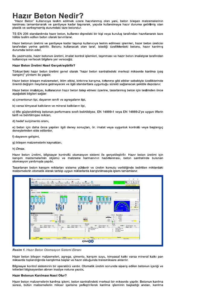 19 - Hazir Beton | PDF