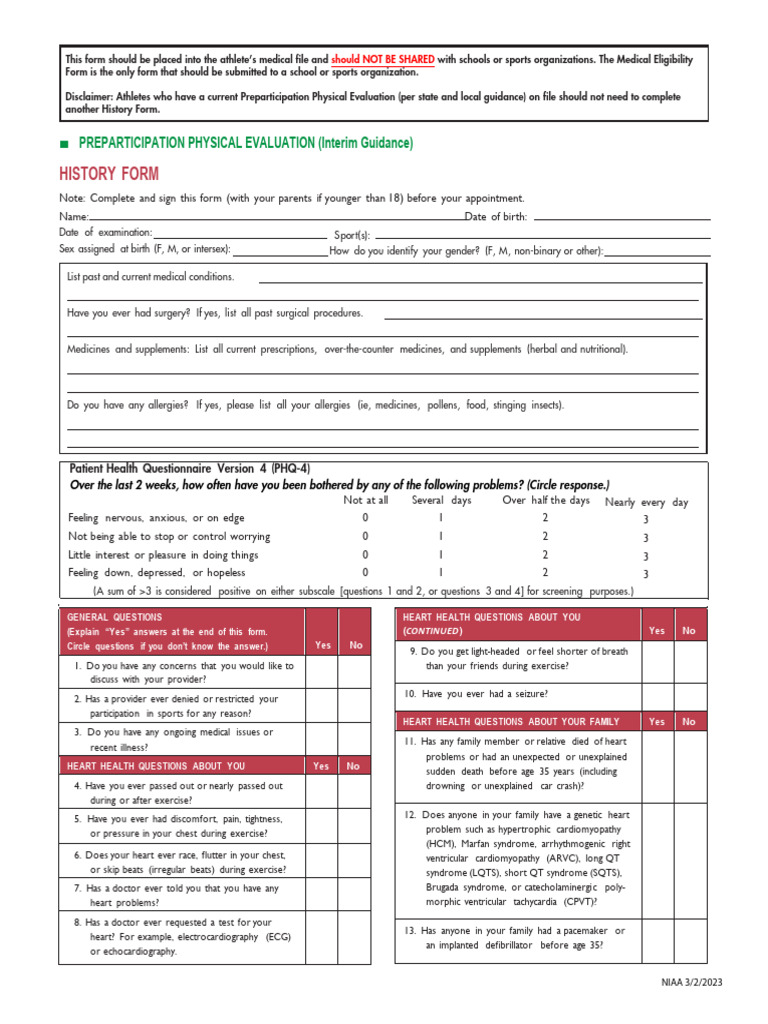PPE Forms 215-226 No-Pg-Nos | PDF | Heart | Medical Specialties