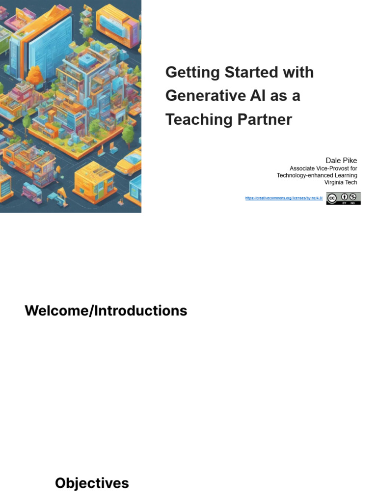 Generative AI in Education: A Guide | PDF | Artificial Intelligence ...