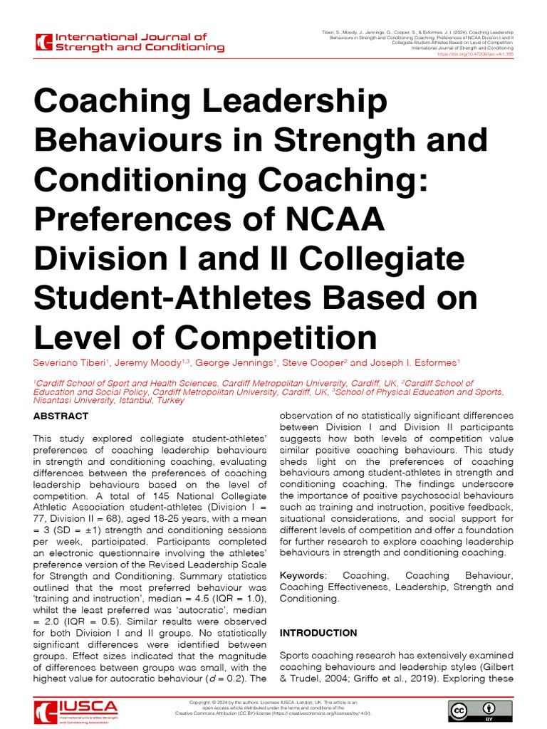 Coaching+Leadership+Behaviours+in+Strength+and+Conditioning+Coaching ...