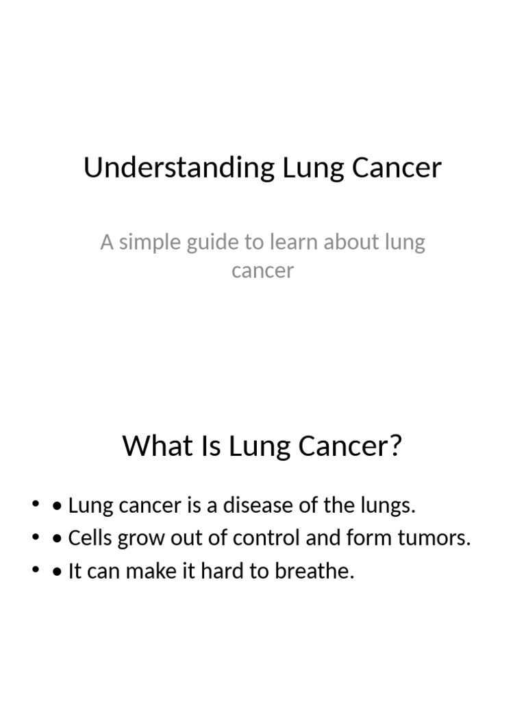 Lung_Cancer_Presentation | PDF