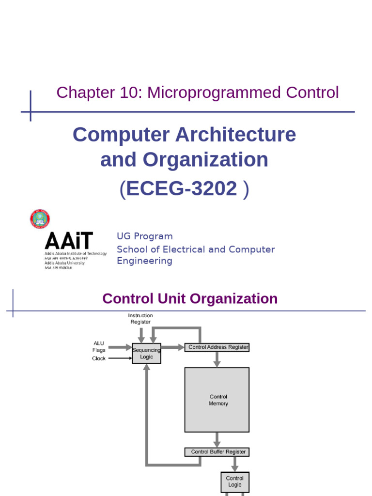 Microprogrammed Control in ECE | PDF | Computer Architecture | Computer Hardware