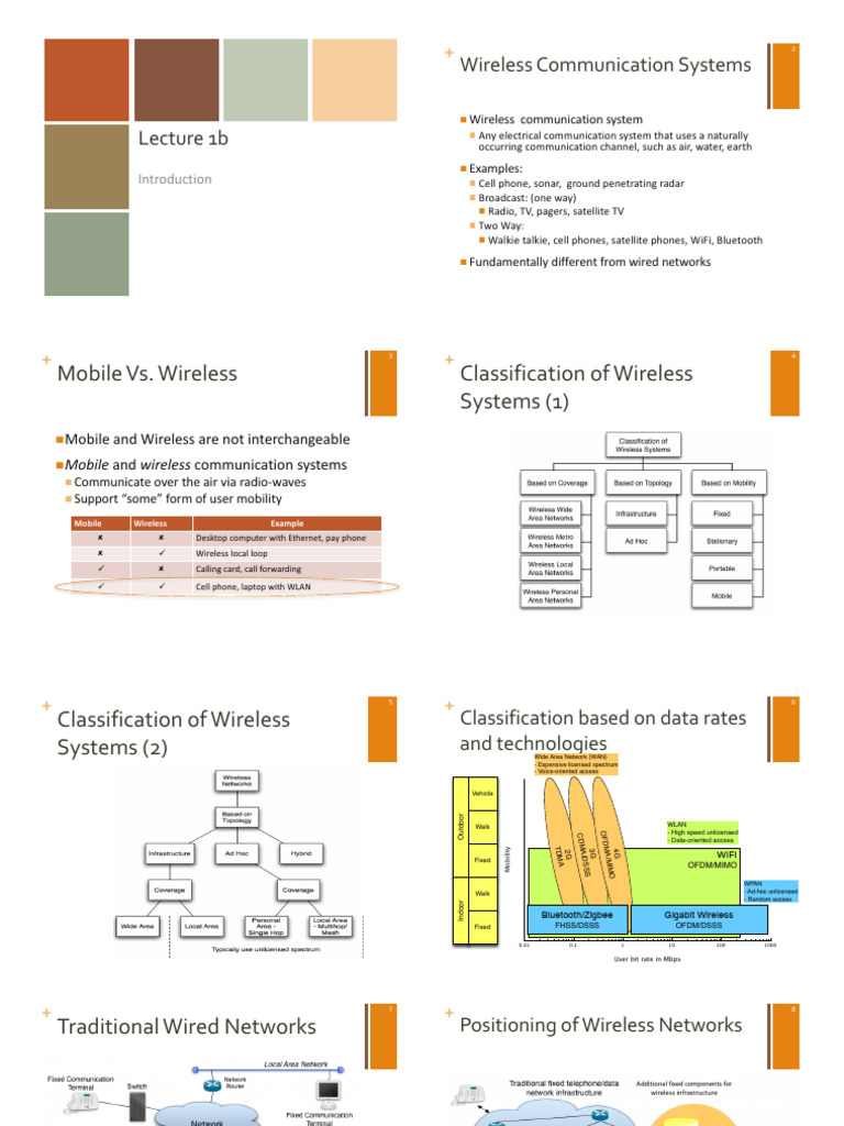 lec1b | PDF | Cellular Network | 4 G