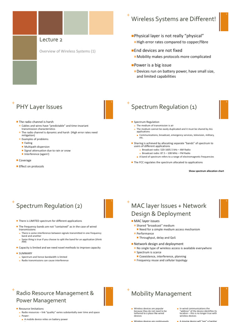 lec2 | PDF | Channel Access Method | Modulation