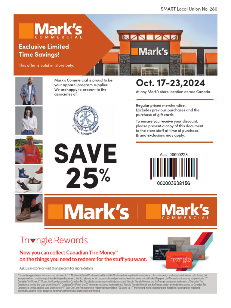 SMART Local Union No. 280 and Marks 10-2024 | PDF | Master Card