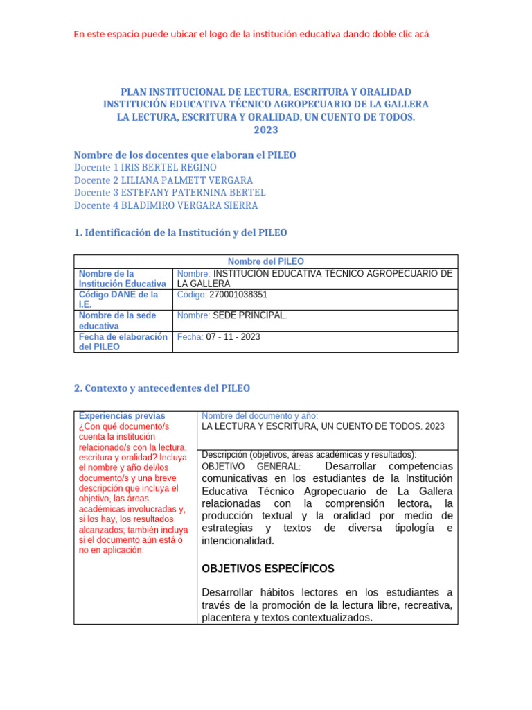 PILEO | PDF | Enseñando | Comunicación