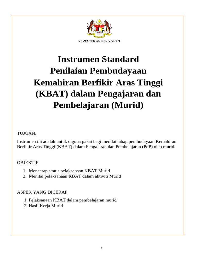 03 ISPPK PDP (Murid) 2024 Kosong | PDF