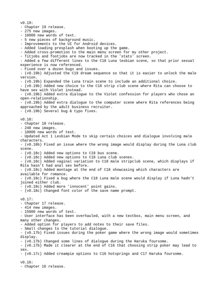 Changelog | PDF | Software