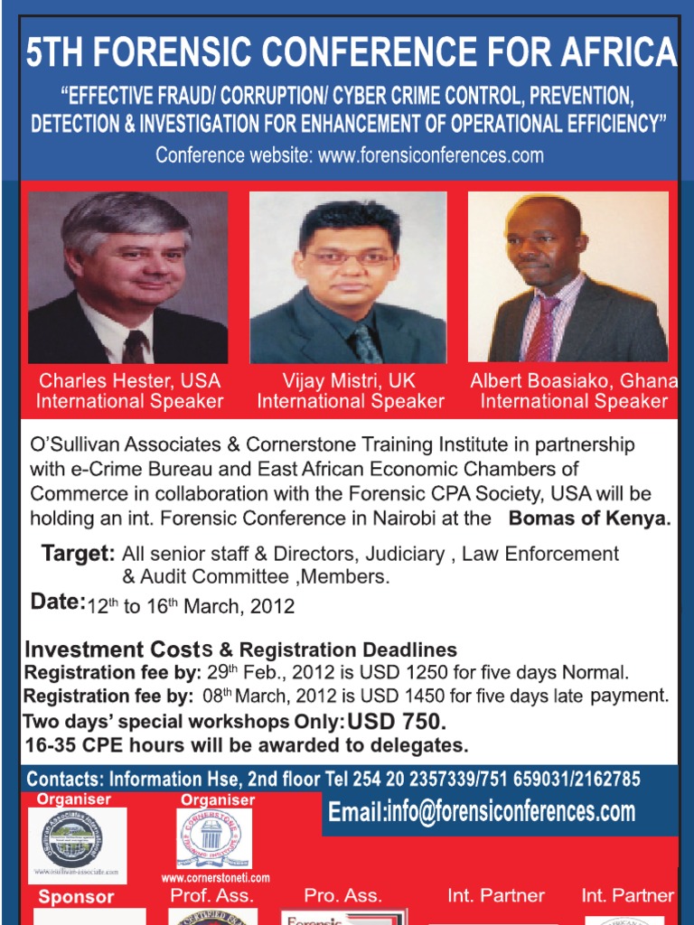 Conference Advert 1 | PDF | Finance & Money Management | Law