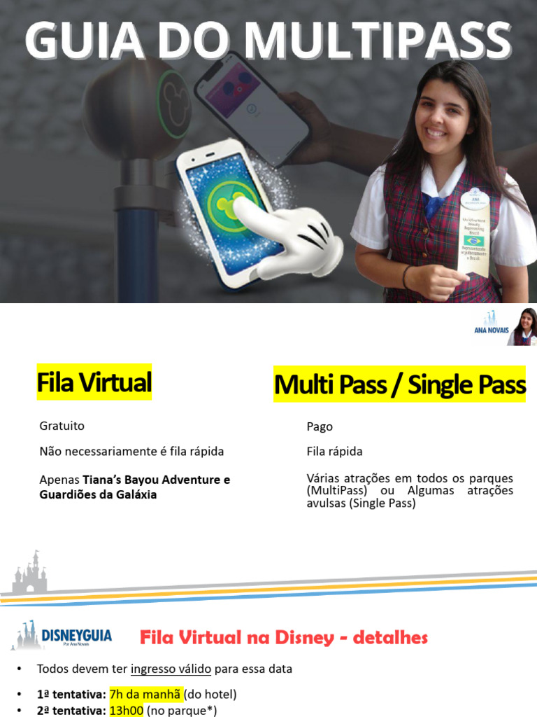 003 - Guia Multipass Disney - Material Aula 3 | PDF | The Walt Disney ...