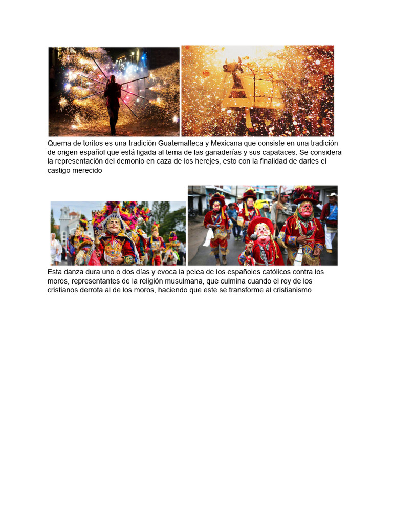 Quema de Toritos: Tradición y Significado | PDF