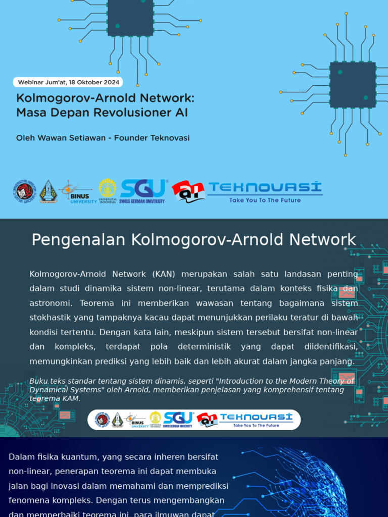 Kolmogorov-Arnold Network Masa Depan Revolusioner AI | PDF