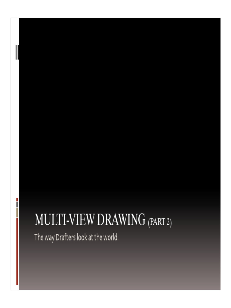multiview_presentation_lecture_part_2_[compatibility_mode] | PDF | Drawing