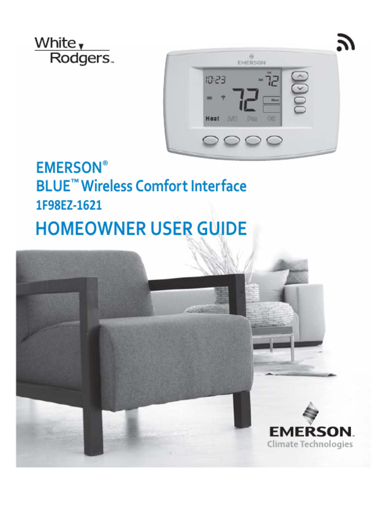 1f98ez 1621 Homeowner User Guide en 1303600 | PDF | Humidity | Temperature