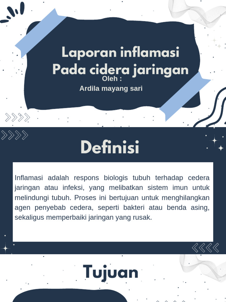 Proses Inflamasi pada Cidera Jaringan | PDF