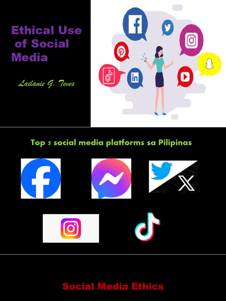 Ethical Use of Social Media | PDF