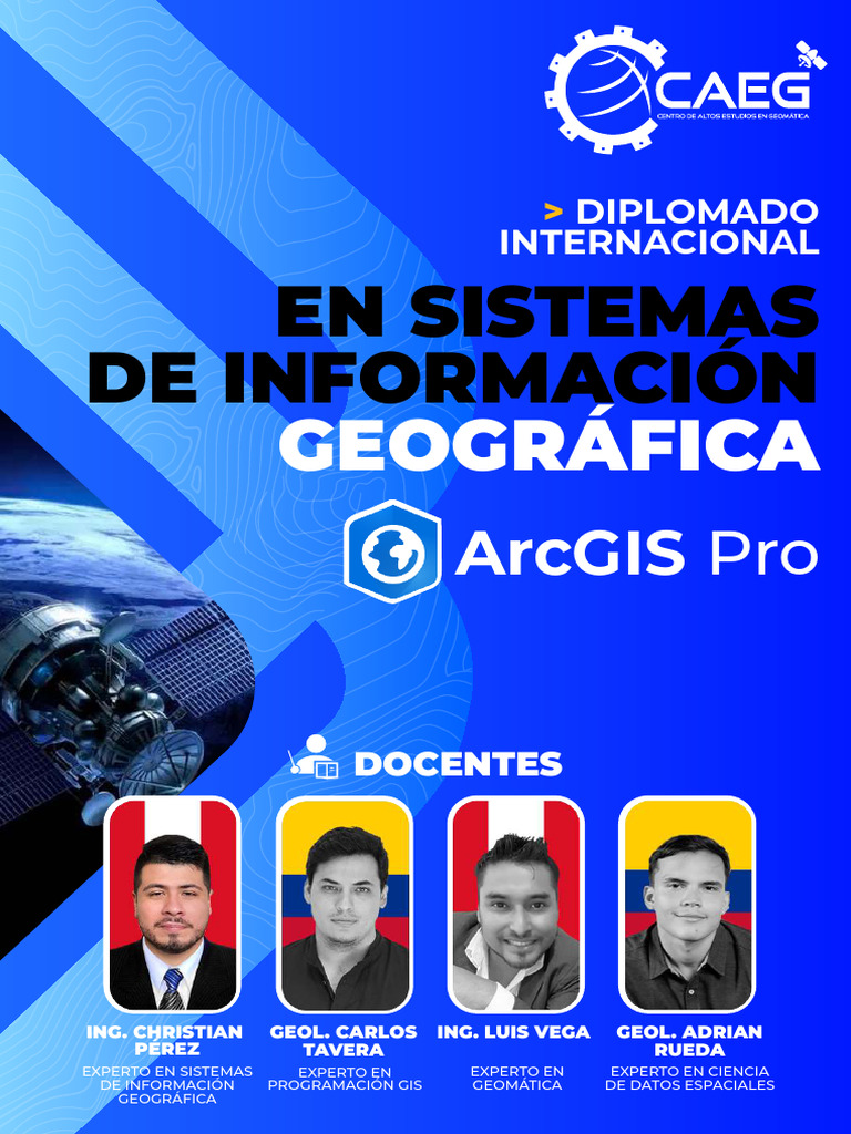 Diplomado SIG con ArcGIS Pro Online | PDF | Sistema de información geográfica | Geomática