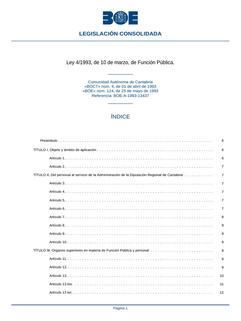 BOE-A-1993-13437-consolidado | PDF | Derecho laboral | Justicia
