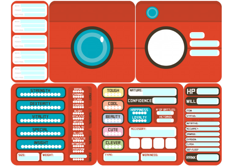 Pokemon Sheet 2.0 | PDF