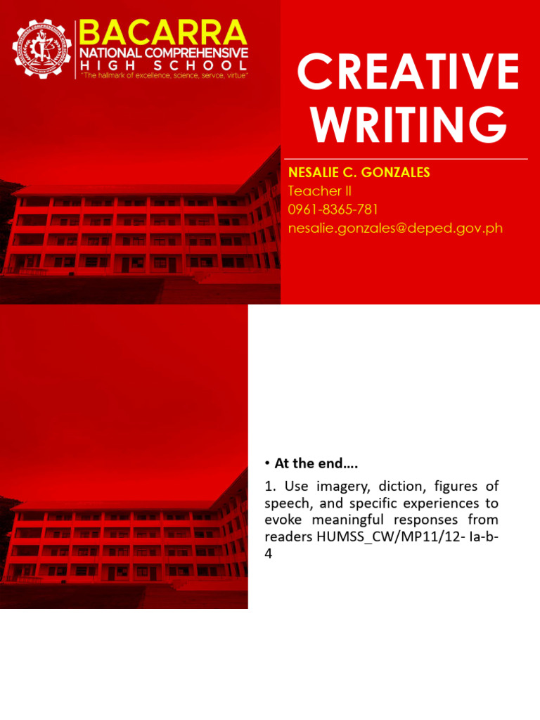 Nature of Creative Writing | PDF