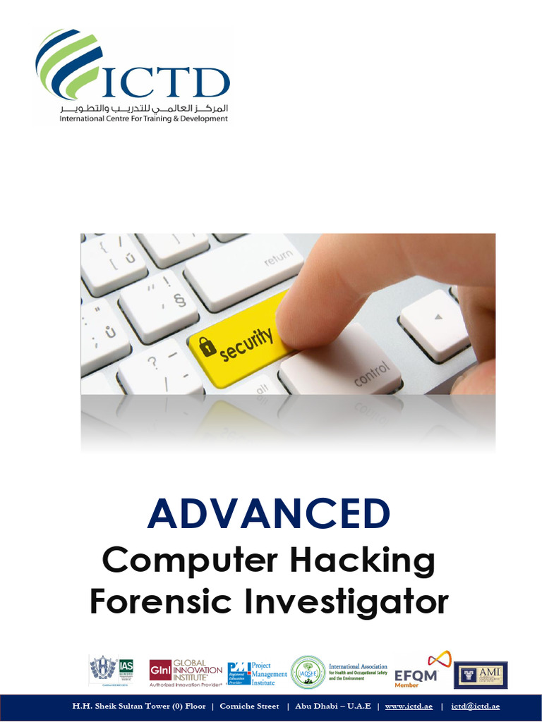 IT106_-_Advanced_Computer_Hacking_Forensic_Investigator | PDF | Digital ...