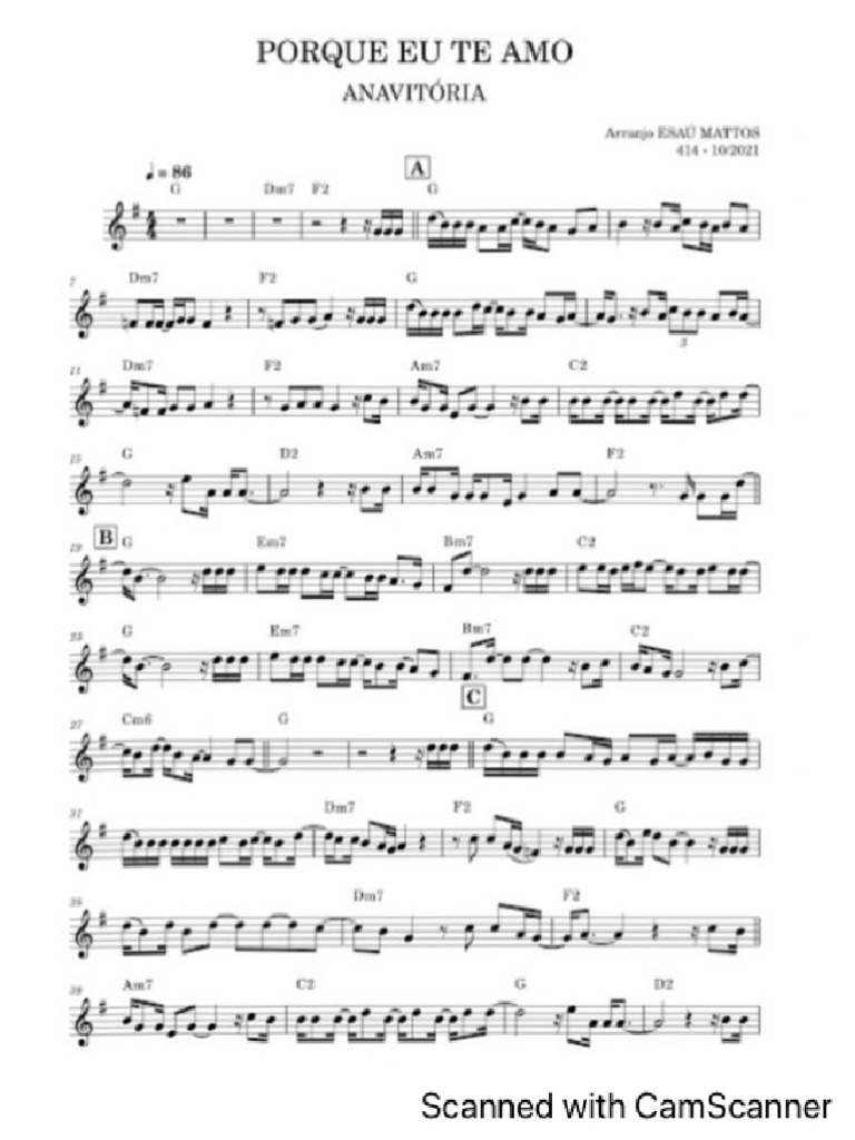 Porque Eu Te Amo | PDF