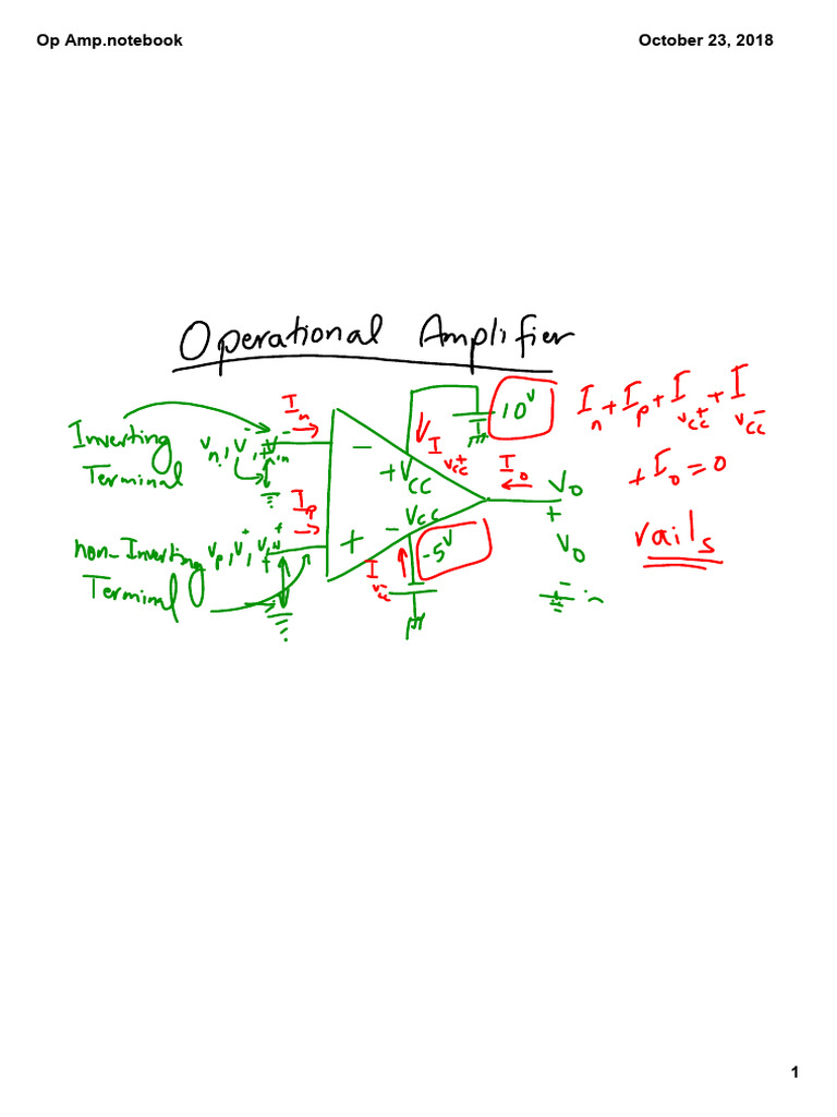 Op Amp | PDF