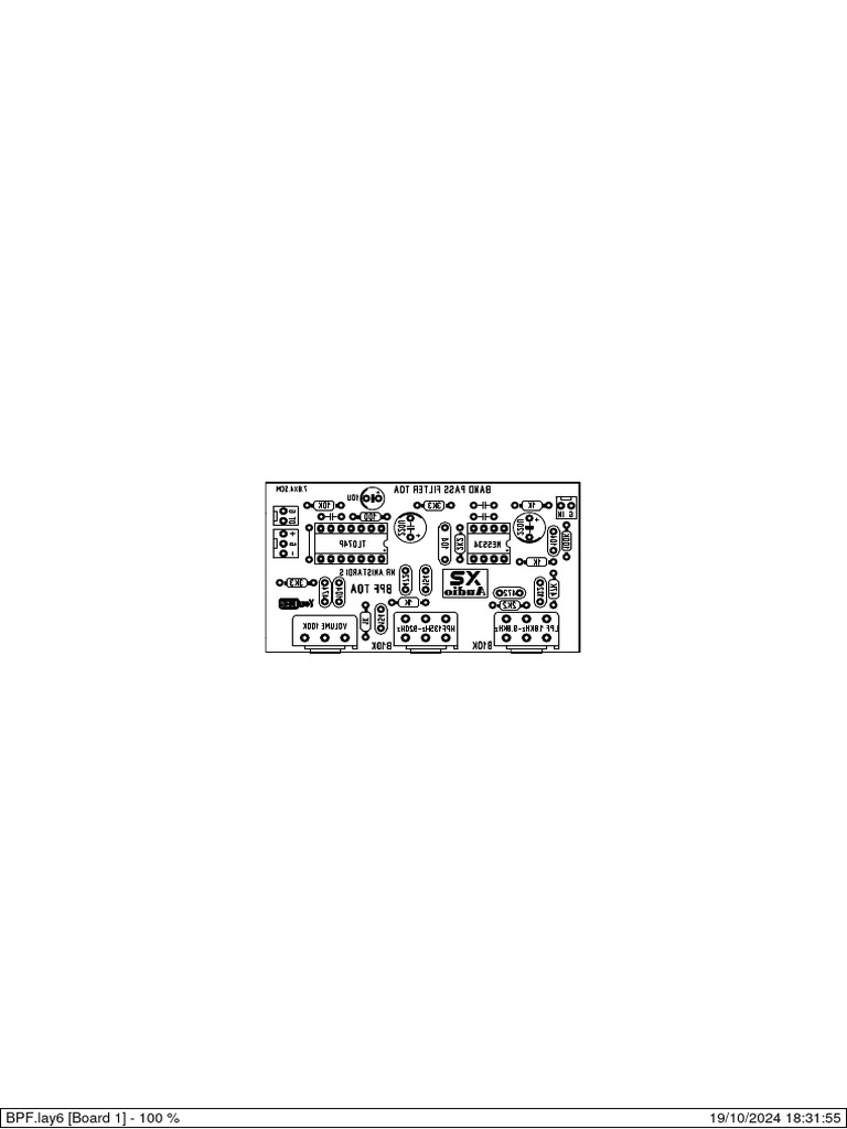 Filter BPF Toa | PDF