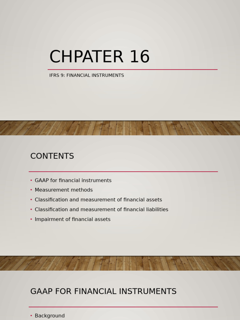 IFRS 9: Financial Instruments Guide | PDF | Equity (Finance) | Fair Value
