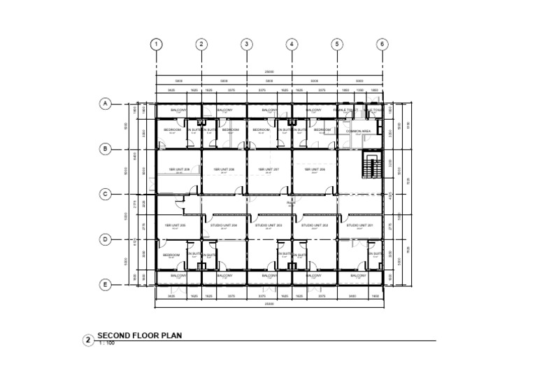2FP - A Proposed 4-Storey Dormitory | PDF