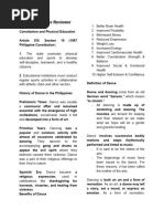 Unit 3 Dance 1 | PDF